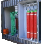 Container Antincendio, Shelter antincendio, container per serbatoi ...